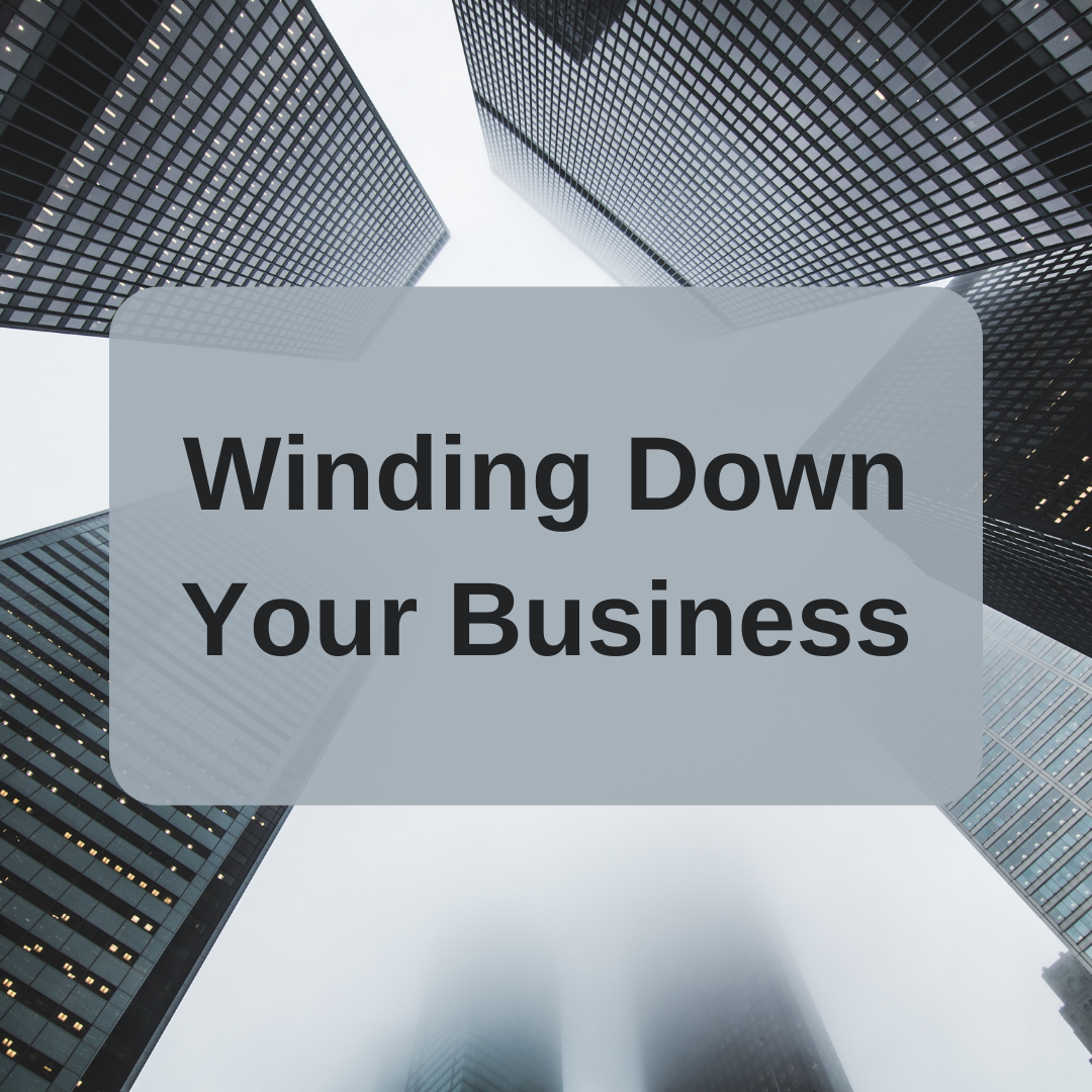 YOUR BUSINESS PLAN DIDN’T WORK OUT... NOW WHAT? – Navigant Law Group, LLC
